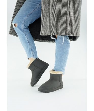 VSI BUCANEVE Scarpe Donna Stivaletto finto pelo boot impermeabile vegan ...