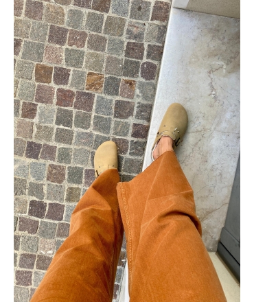 VSI HABANA Sabot invernali vegan finto pelo cotone comfort fibbia Made ...